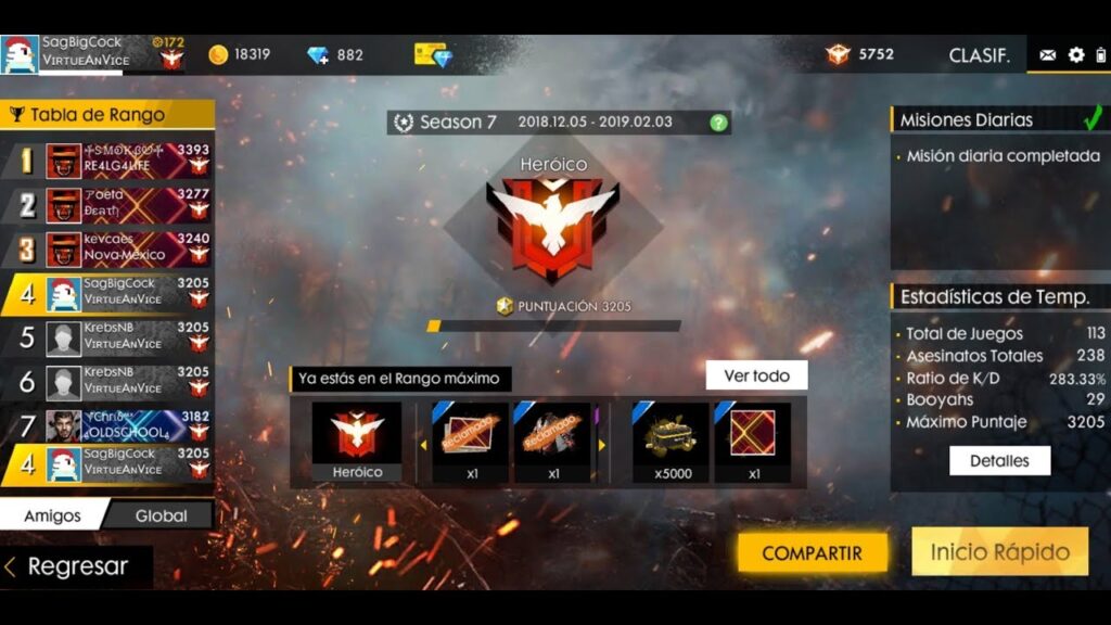 La popularidad de Free Fire: ¿Cuántas personas juegan este juego ...